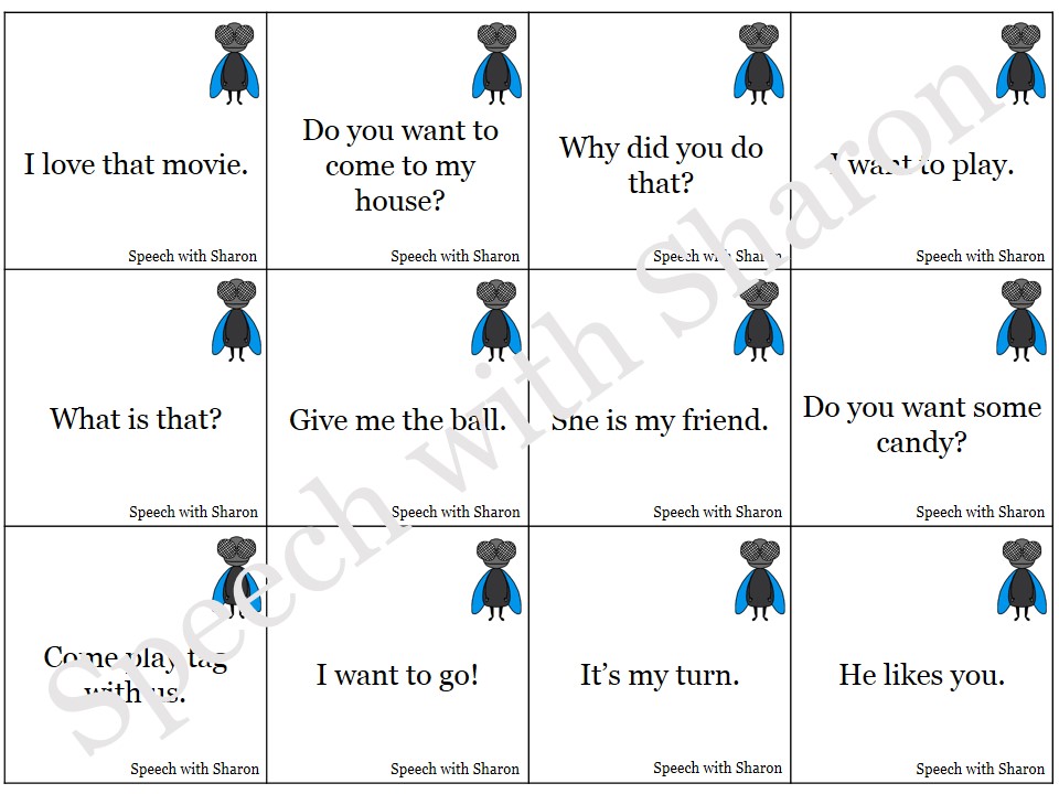 Speech with Sharon: Bugging out with Social Skills!