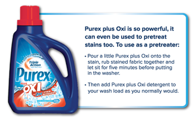 Ascending Butterfly: Purex with Oxi and Zout Stain Remover! I can't ...