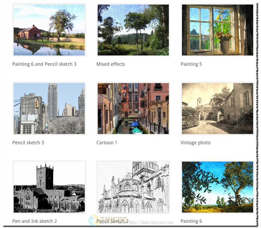 FotoSketcher - transformer vos photos en oeuvres d'art gratuitement ...