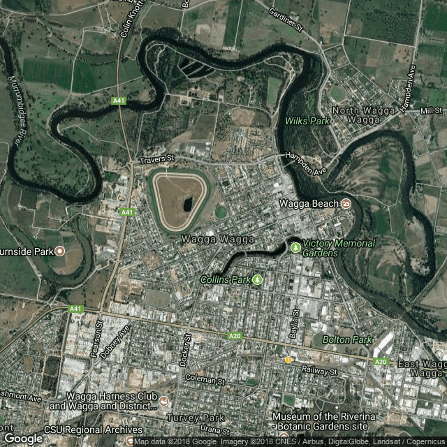 Wagga Wagga Map Free Download