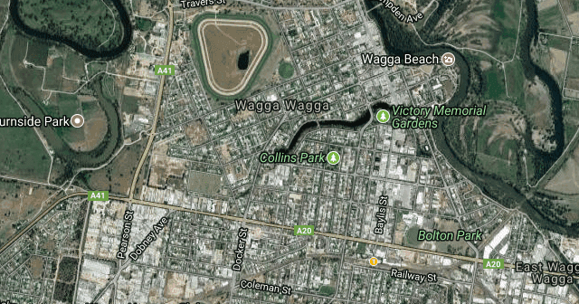 Wagga Wagga Map Free Download