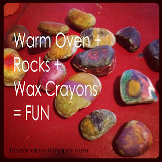 Boys and Joys: PINNED IT AND DID IT: Hot Rocks!