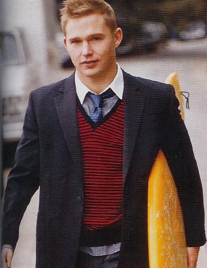 my new plaid pants: Good Morning, Gratuitous Brian Geraghty