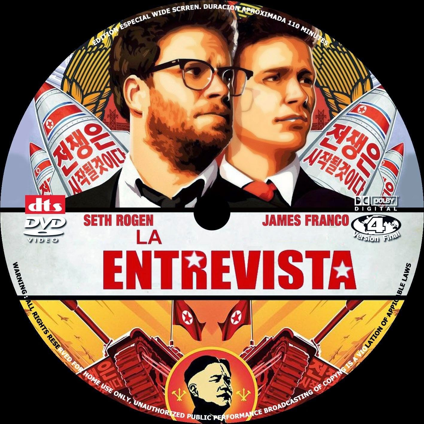 Cover: THE INTERVIEW dvd
