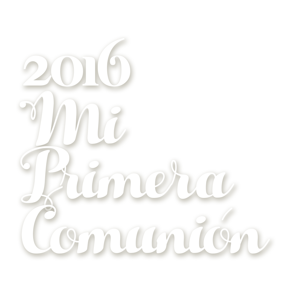 Letras Mi Primera Comunion Para Imprimir - Producto Interesante