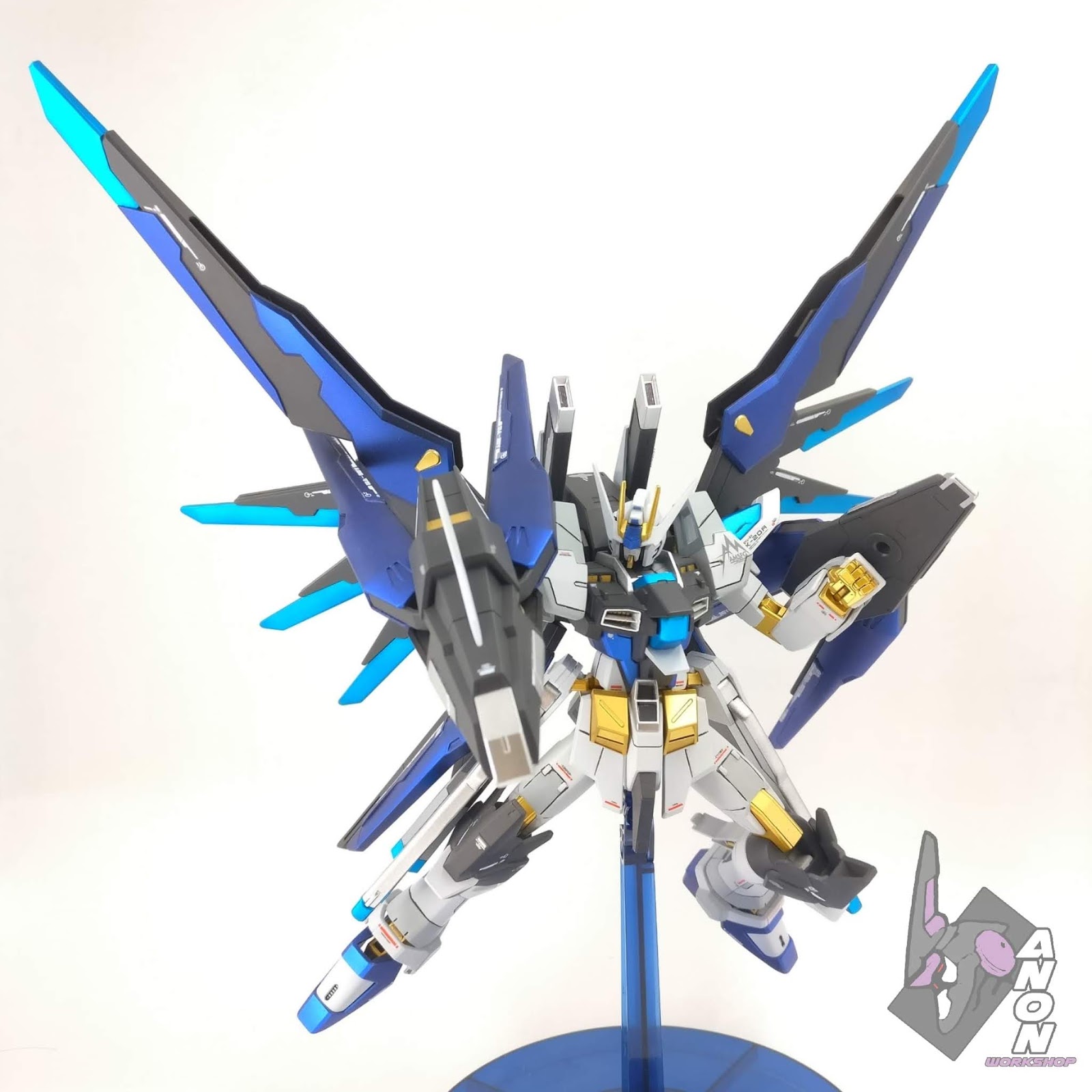 Custom Build: HGBF 1/144 Amazing Strike Freedom Gundam β