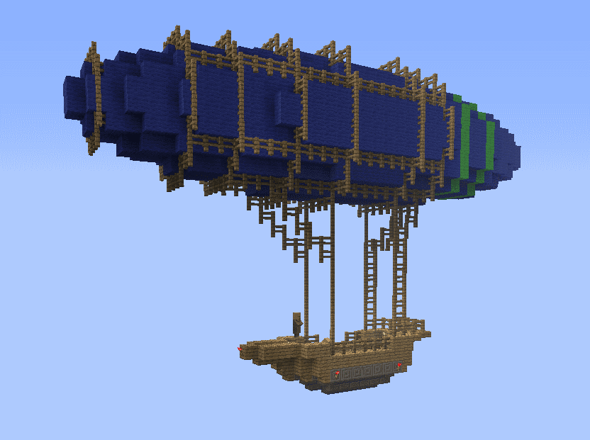minecraft: Airship .schematic - YHS Rider_Community