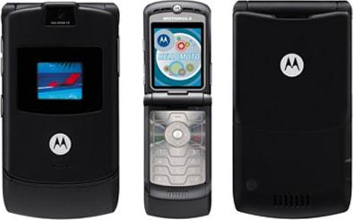 Teléfonos móviles de alta, media y baja gama: Motorola V3