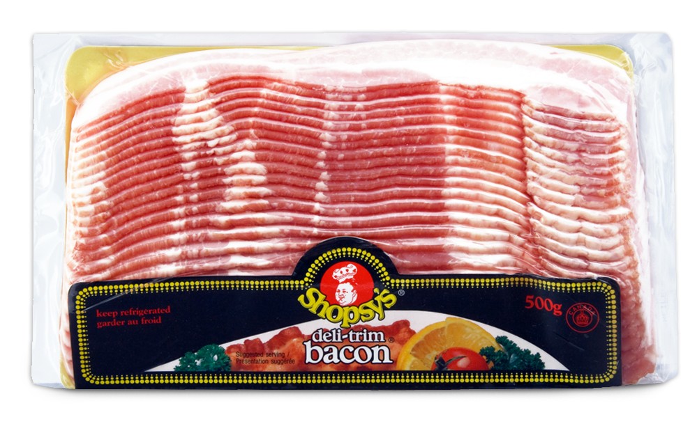 The Bacon Label Gallery: Shopsy's Deli-Trim Bacon