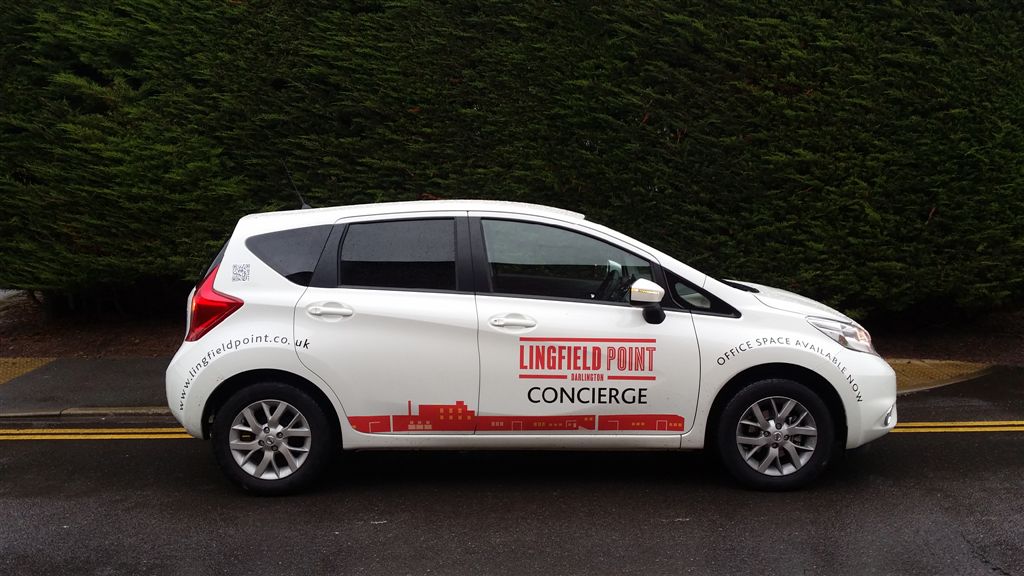The Green I Signs Blog: Courtesy car graphics & lettering supplied ...
