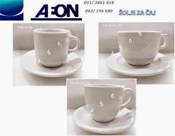 AEON oprema ugostiteljska: ŠOLJICE ZA KAFU, ČAJ, ESPRESSO, CAPPICCINO ...