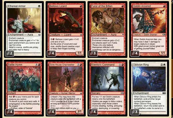 Magic the Gathering Adventures: Boros Deck in Preparation for Gatecrash