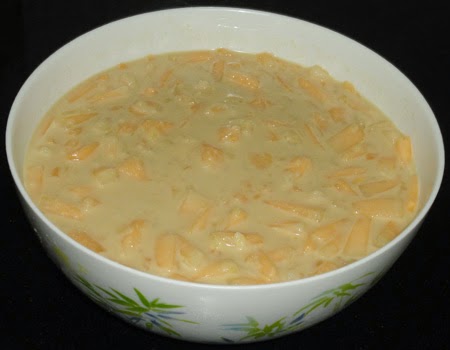 Vidyas Veg Recipes: Chibud rasayana recipe - Mash melon rasayana recipe