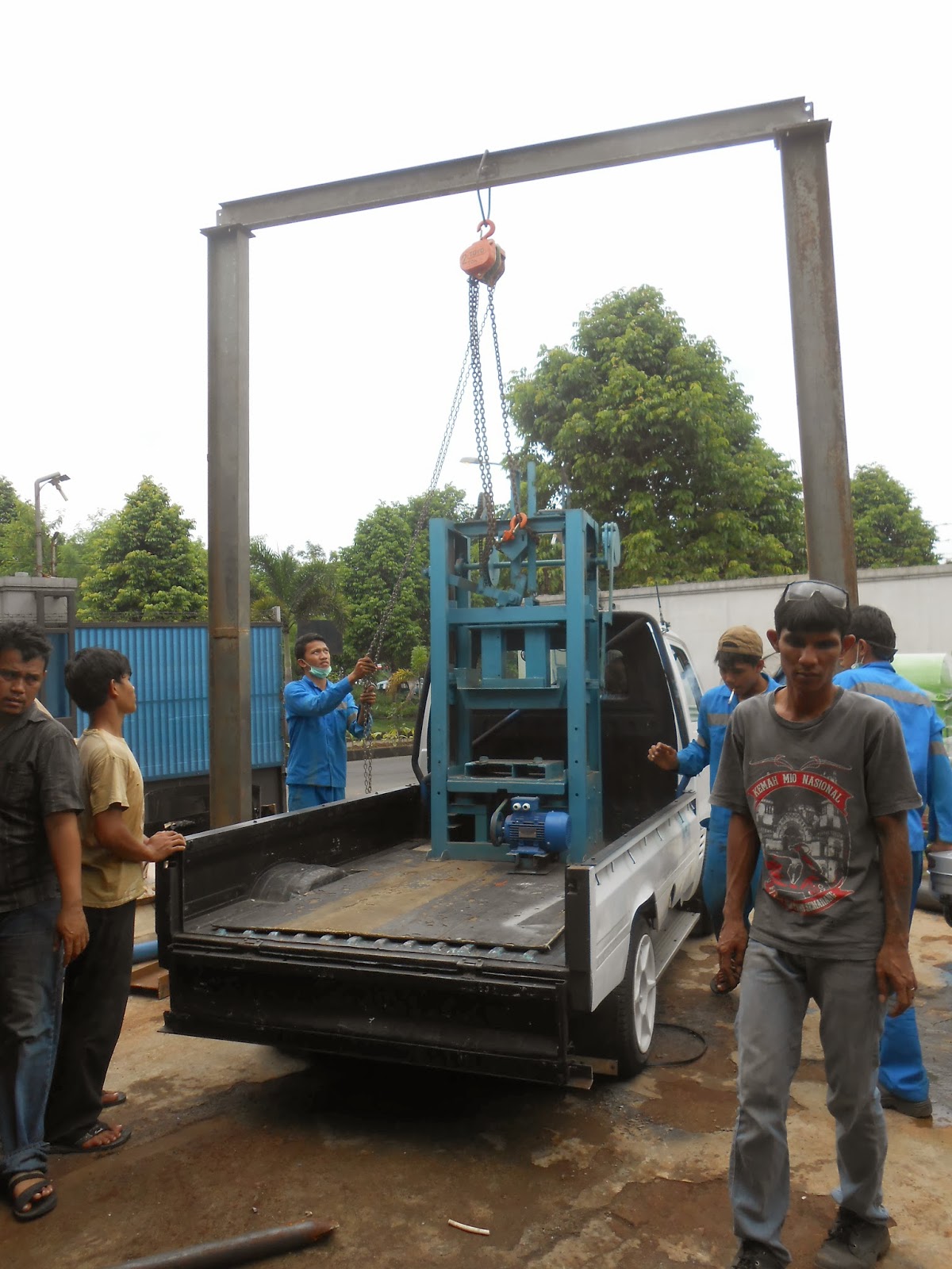 Mesin Batako Press - Mitra Batako Teknik