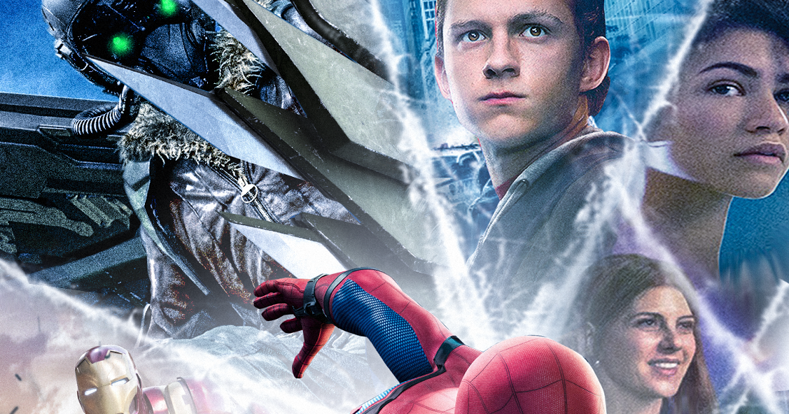 Marvel Spoiler Oficial: Spider Man Homecoming Poster Textless.