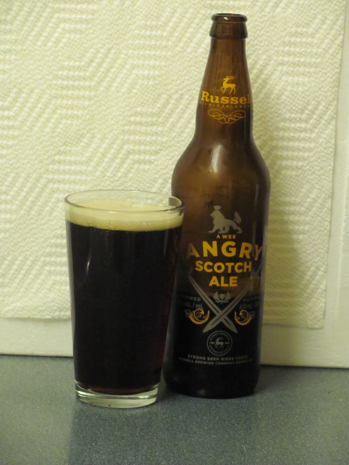 The World of Gord: Beer of the Week - The Beers of Russell Brewing Company