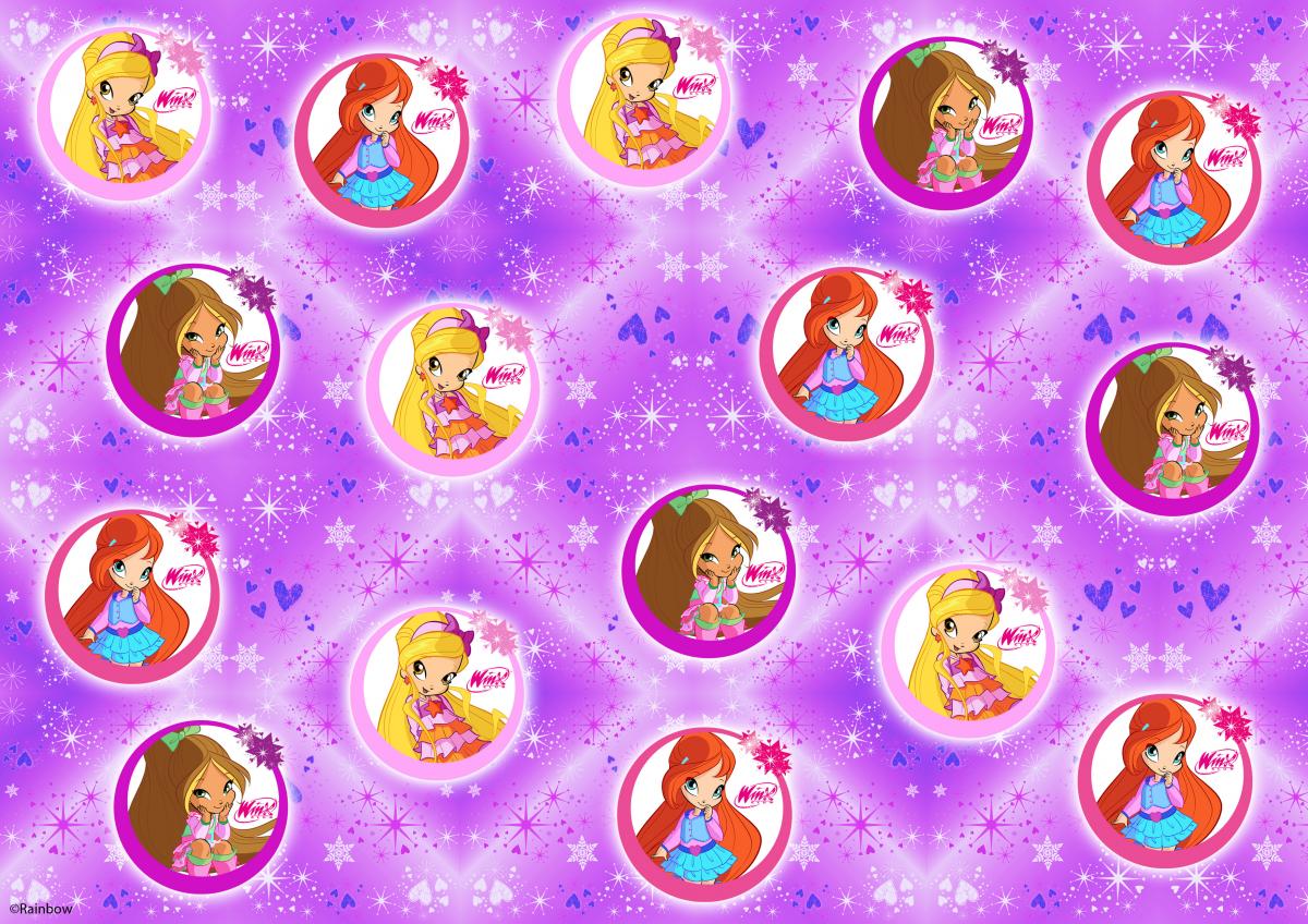 Magical Christmas wrapping paper! - Winx Club All