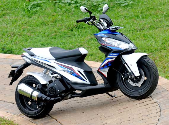 Foto Modifikasi Suzuki Skydrive Terbaru 2015
