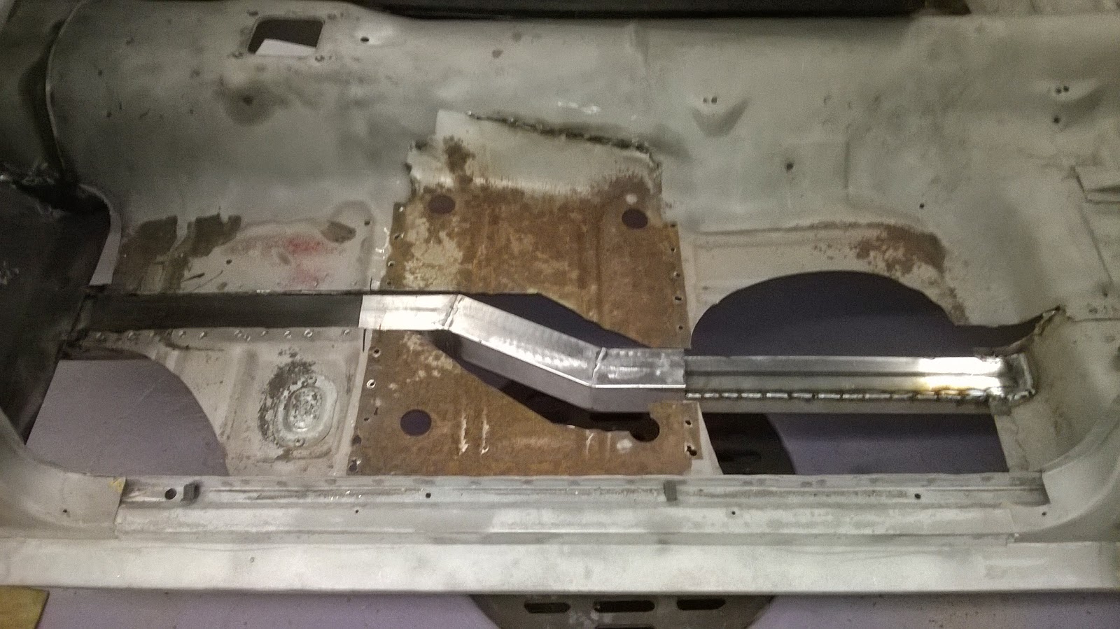 1965 Mustang 'Snowback' Fastback: Subframe Connectors