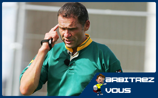 RUGBY - AUTOUR DES ARBITRES : Christophe BERDOS à Colomiers ~ ARBITREZ-VOUS