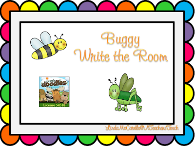 A Teacher's Touch: Buggy Write the Room