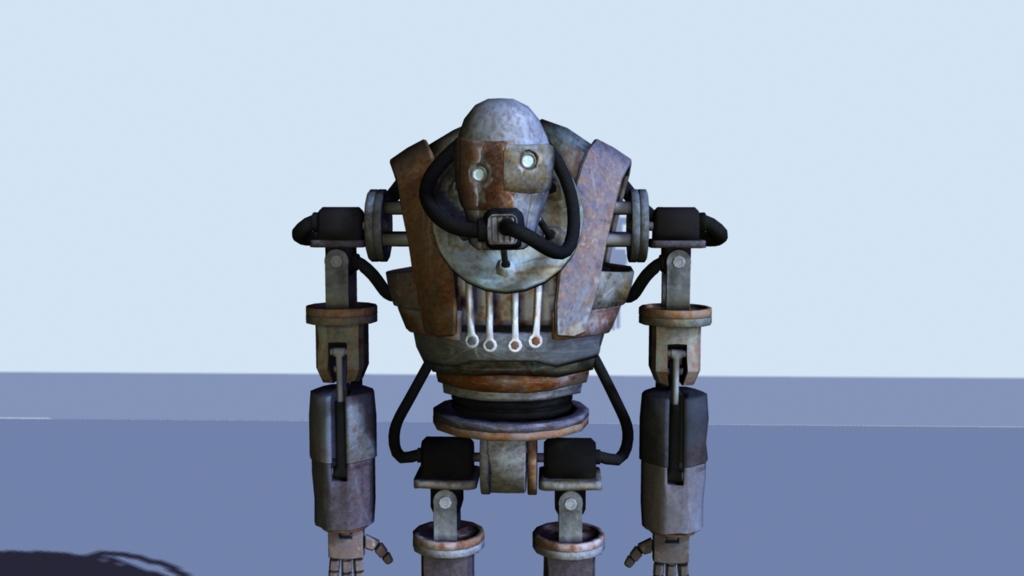 The Divided Robot Texture Test