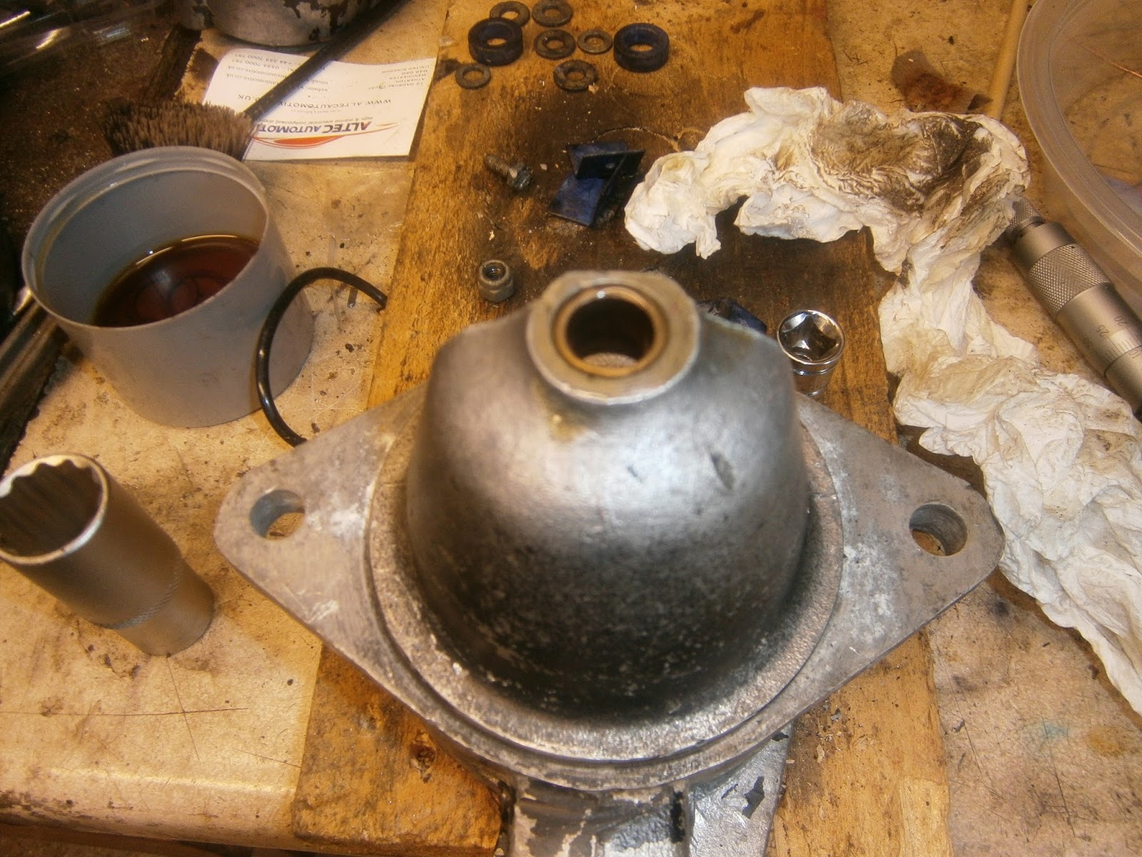 Lotus Excel Restoration: The Lucas 3M100 starter motor revisited.