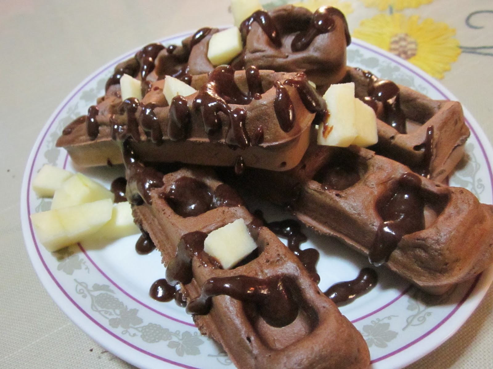 En Grupo: Waffle sticks de chocolate
