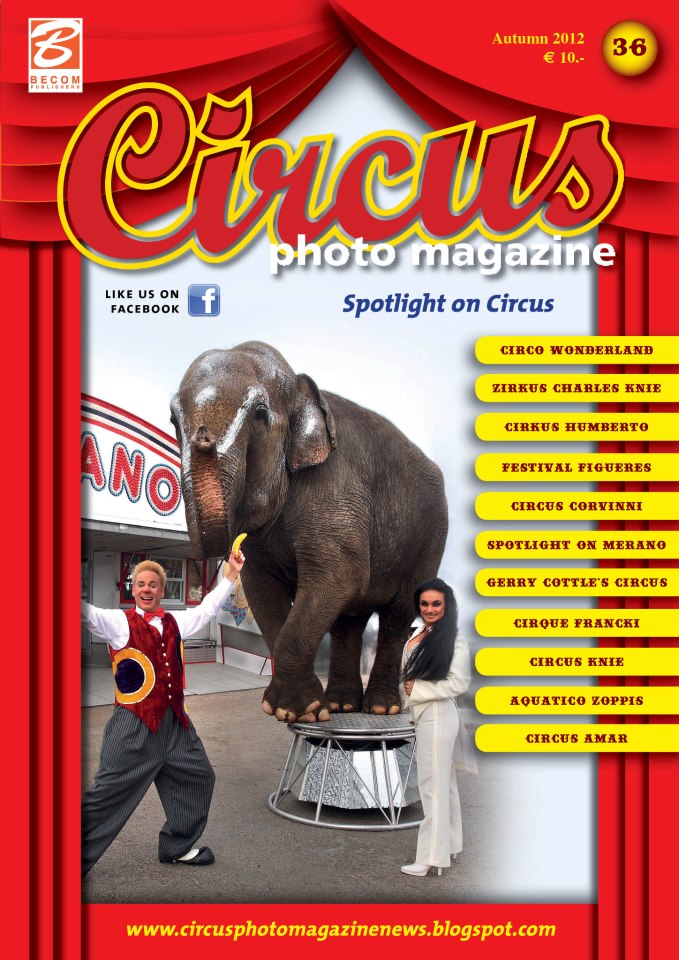 CIRCORAMA PART II: CIRCUS PHOTO MAGAZINE NO. 36 OUT NOW!!