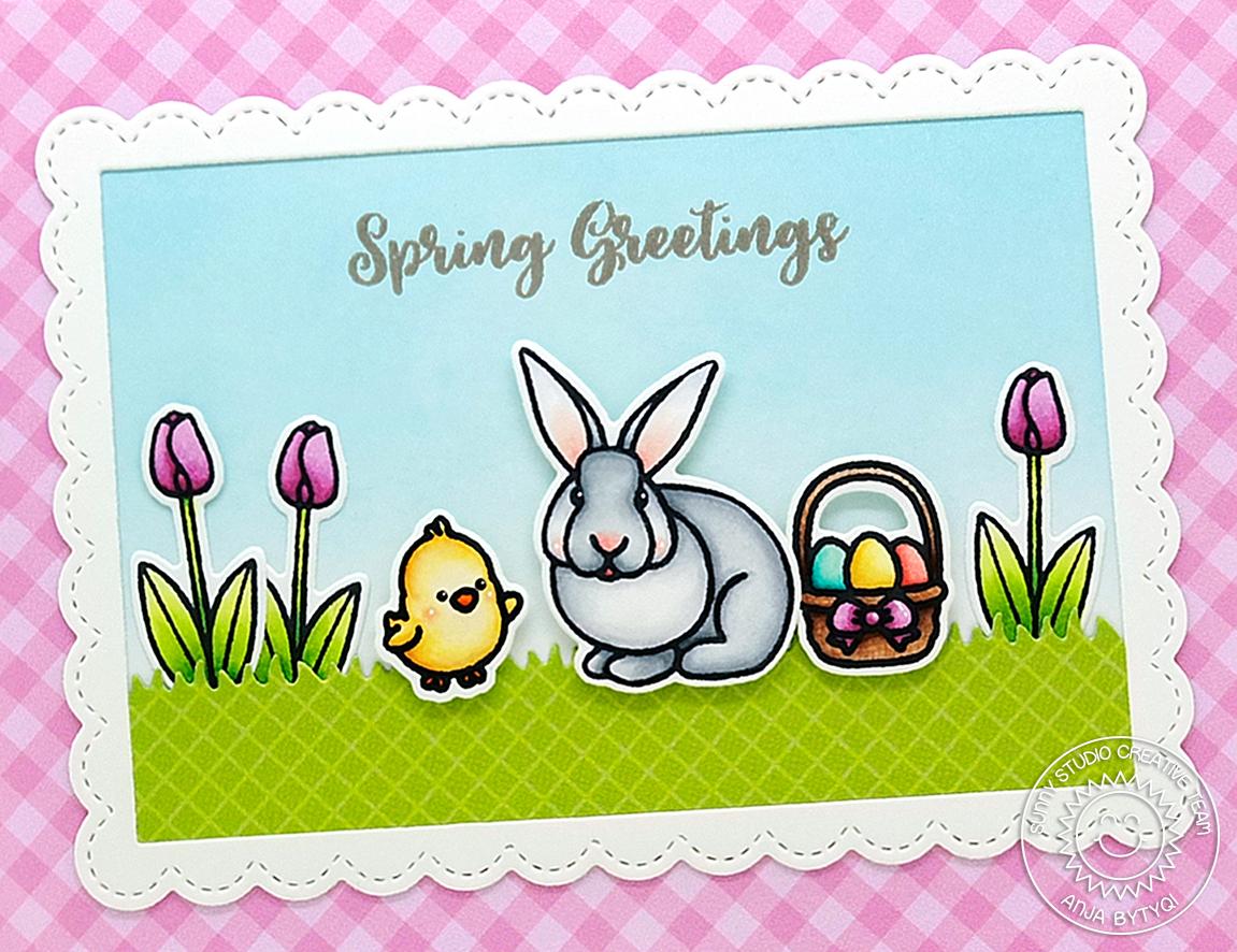 Sunny Studio: Spring Greetings Cards with Vanessa and Anja