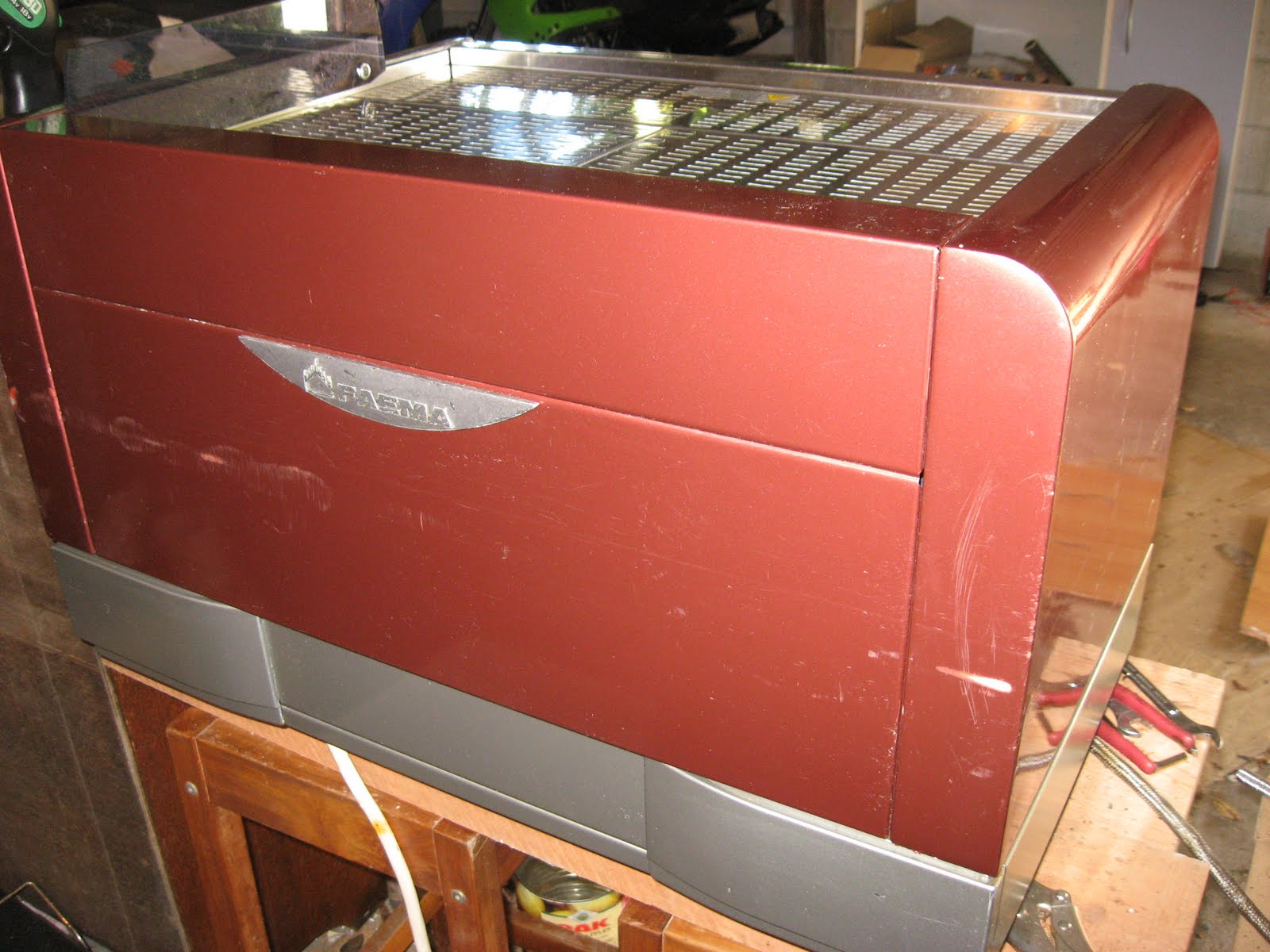 Mobile espresso van lifestyle: Faema rebuild