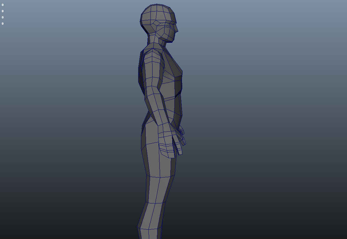 Ryan's Computer Arts Practice : Low Poly Modelling