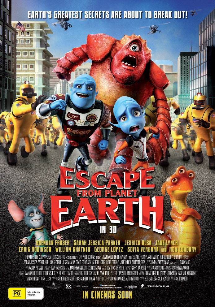 Kidz Review Krew: ESCAPE FROM PLANET EARTH