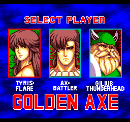 Gaming After 40: Of Import: Golden Axe (PC Engine)