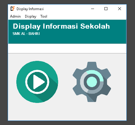 Display Informasi Sekolah ~ DaFi Software, Software House, Aplikasi ...