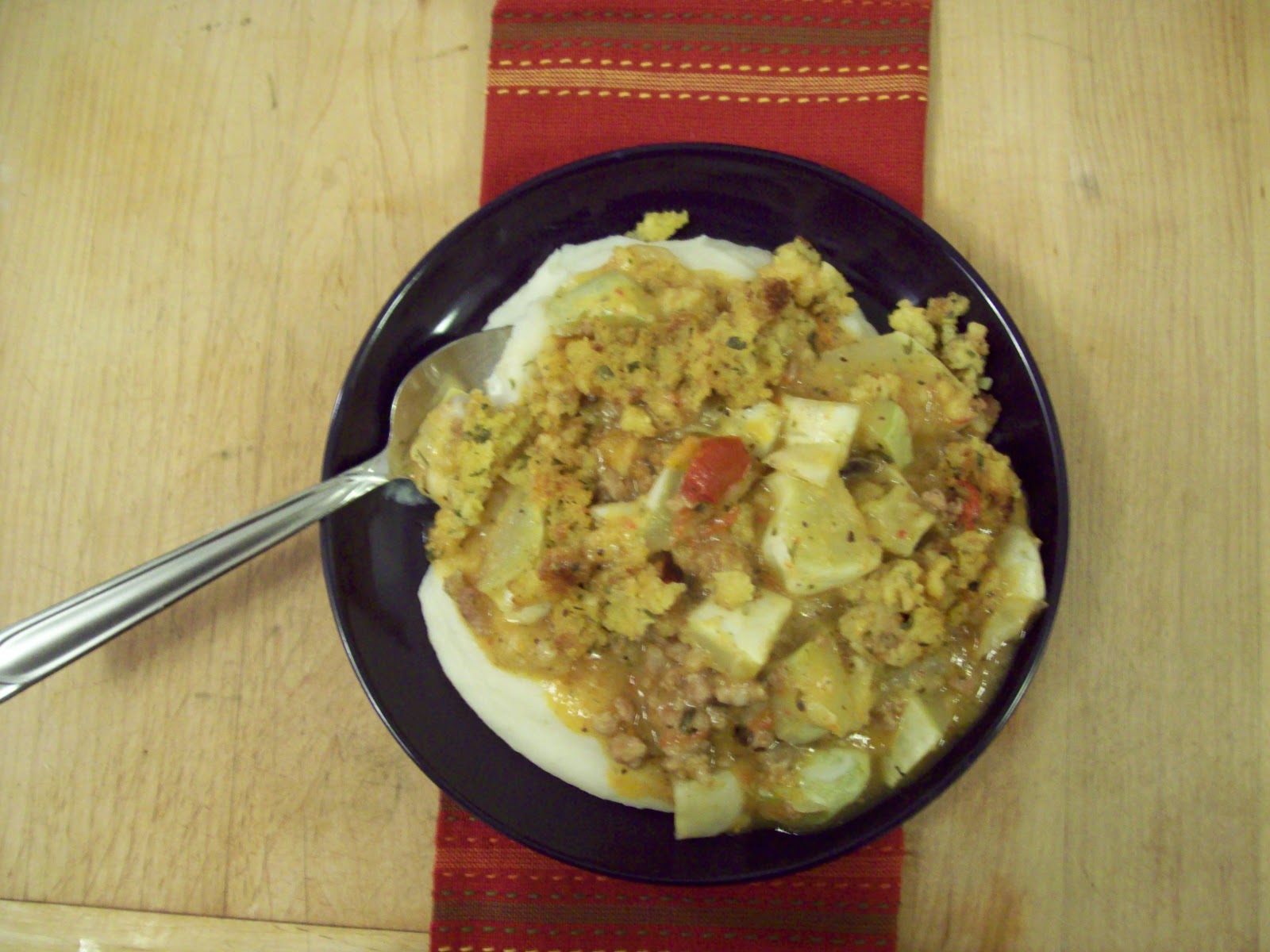 Homestyle Cooking Around The World: Patty Pan Squash Casserole