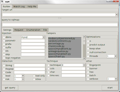 SQLMAP Gui – Console gráfica para o SQLMAP | Security Master