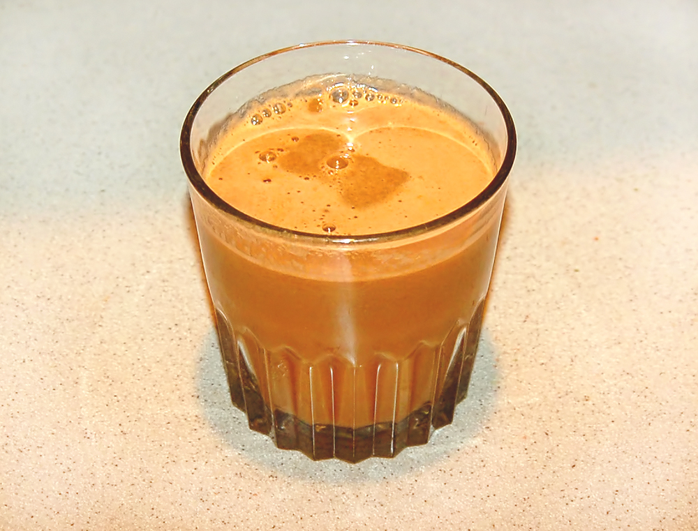 The Queen's Table: Todays Juice: Vegetable Mocha