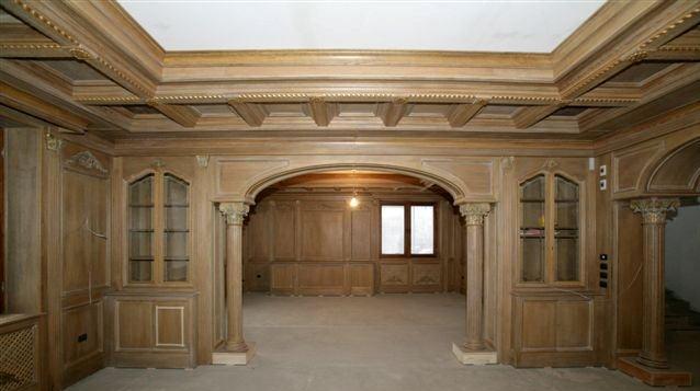 BOISERIE & C.: Boiserie in rovere spazzolato