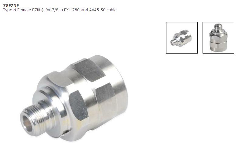 ANDREW COMMSCOPE: Connector untuk kabel feeder Coaxial ANDREW dan COMMSCOPE