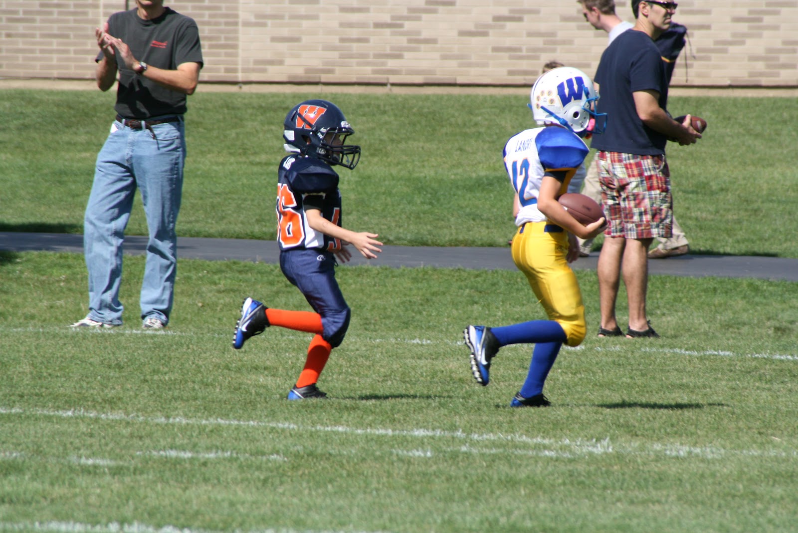 Wheaton Rams Team Black 73lbs: Wheaton Bowl vs. Warren