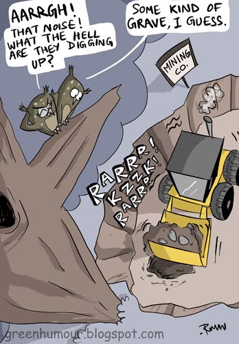 Green Humour: Coal Mines in Tadoba
