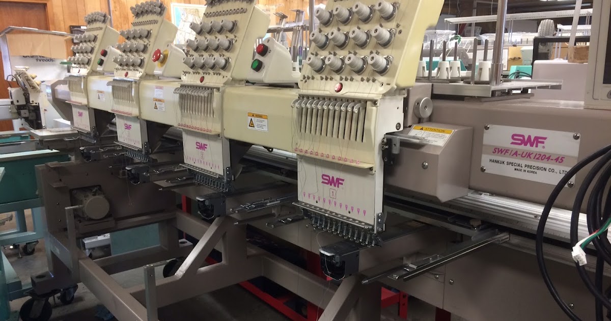 Stitchitintl: Used SWF Embroidery Machines For Sale