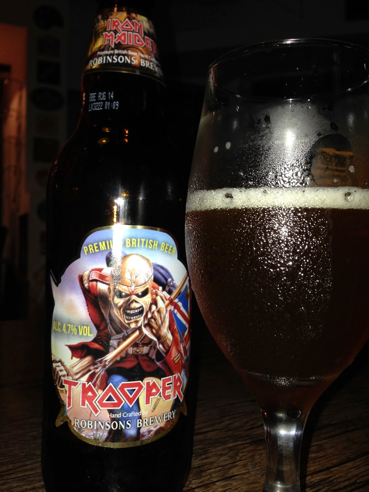 Cervezas del Mundo: Tres Inglesas al hilo... (Trooper, Past Masters ...