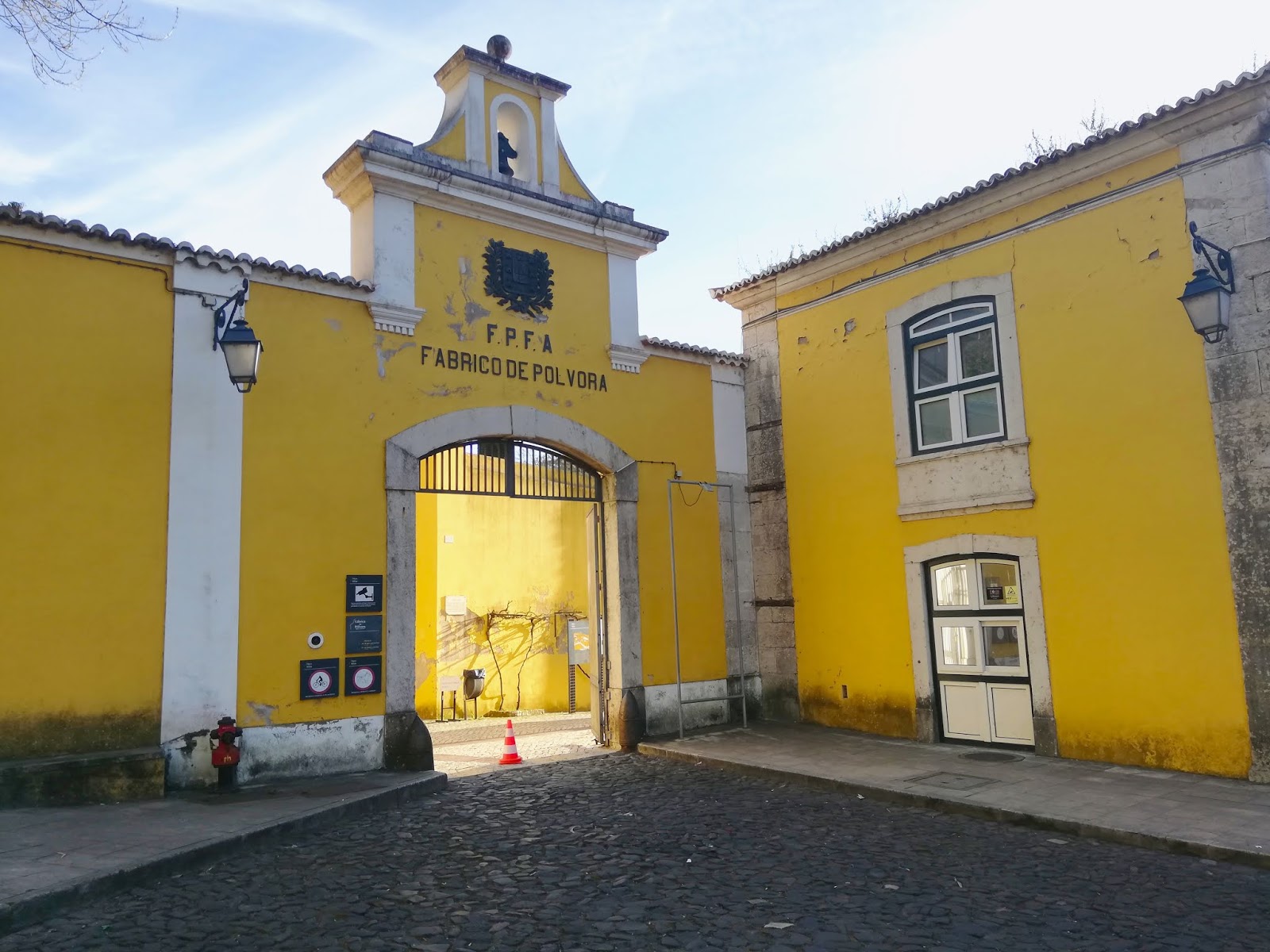 Coisas de Feltro: Fábrica da Pólvora em Barcarena