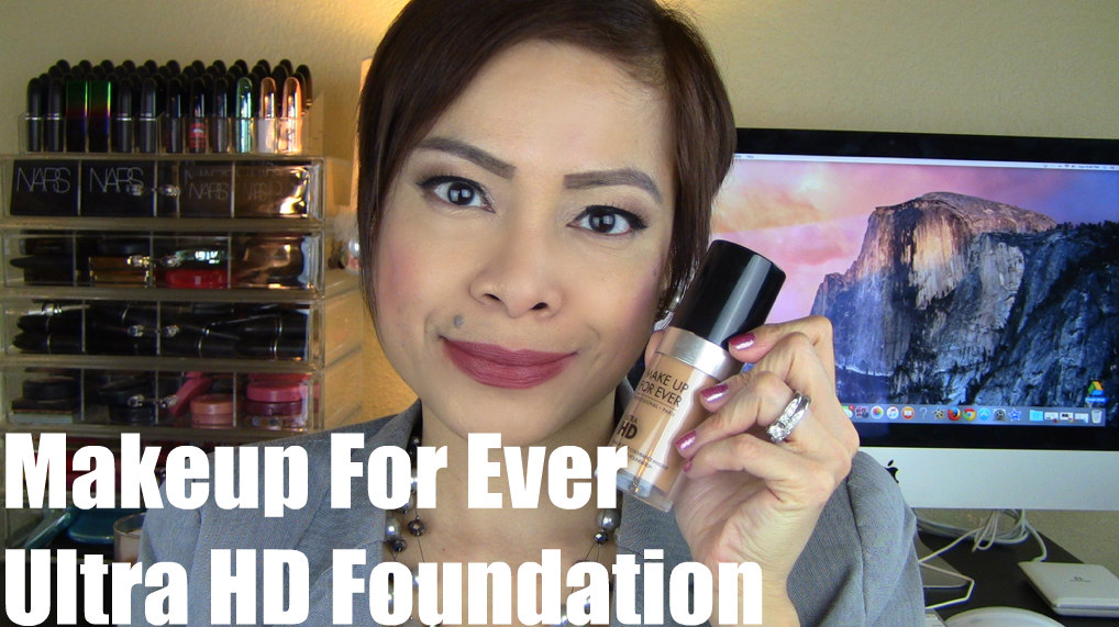 Makeup For Ever Ultra HD Foundation and Primer Swatches, Video Review ...