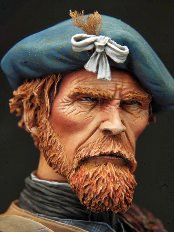 The Beret Project: Jacobite Highlanders with Blue Berets (Bonnets)