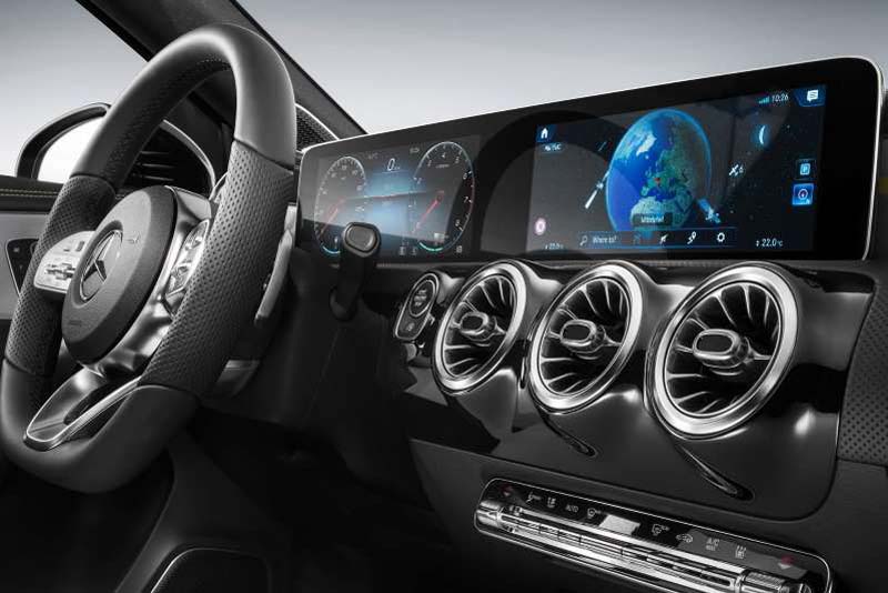 Mercedes Details New Infotainment System for Small Cars