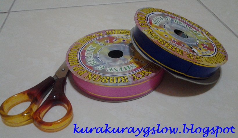 Into The New World 다시 만난 세계: Cara-cara Membuat Riben Untuk Jambangan ...