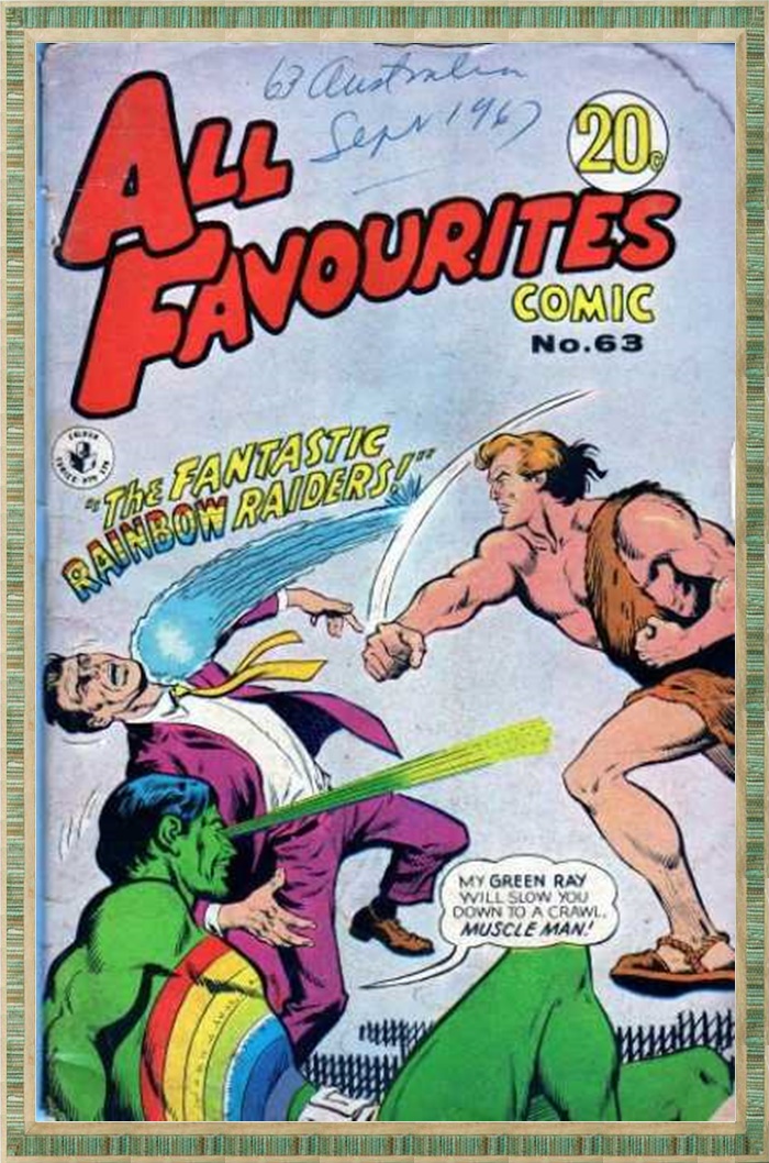 COVERS COMICS CAPAS DE GIBI- all-favourites-comic